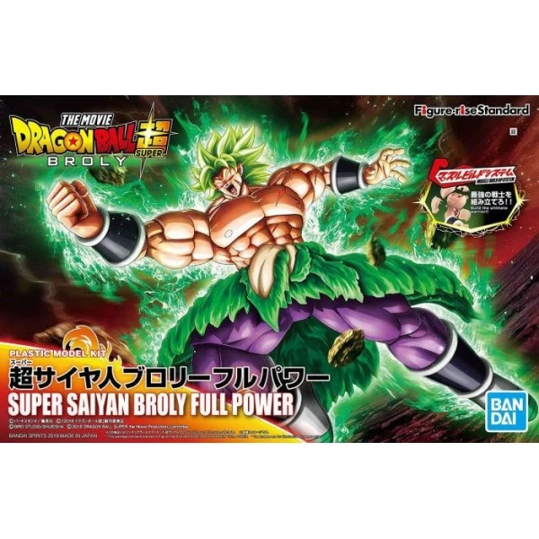 Canadian Gundam Figure-rise Standard - Super Sayian Broly Full Power ...